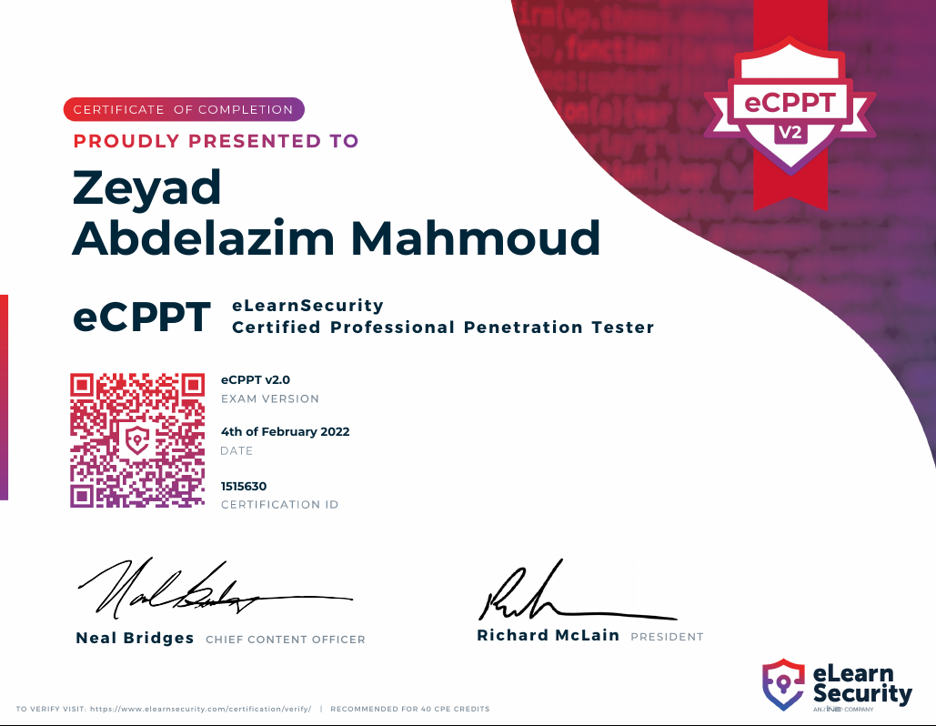 eCPPT: The Honest Review - Zeyad Azima